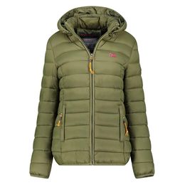 Geographical Norway Steppjacke "Atikolor" in Gr&uuml;n - 67% | Gr&ouml;&szlig;e L | Damenjacken