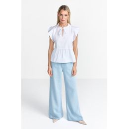 Rich & Royal Rich & Royal Bluse in Wei&szlig; - 65% | Gr&ouml;&szlig;e 40 | Damen-blusen