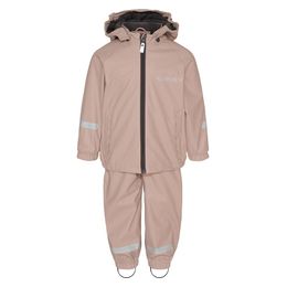 HULABALU 2tlg. Regenoutfit "Pixy" in Rosa - 75% | Gr&ouml;&szlig;e 86 | Kinder-outdoor-jacken