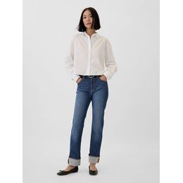 GAP Jeans - Straight fit - in Dunkelblau - 60% | Gr&ouml;&szlig;e W29 | Damenjeans