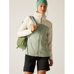 Dare 2b Softshelljacke "Nomadic" in Creme/ Mint - 70% | Gr&ouml;&szlig;e 44 | Damen-outdoorjacken