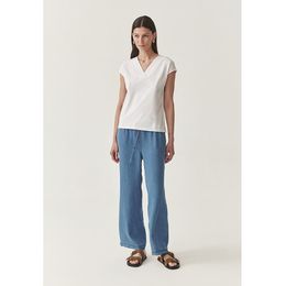 TATUUM Shirt "Navix" in Wei&szlig; - 53% | Gr&ouml;&szlig;e L | Damen-tops