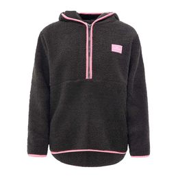 Zwillingsherz Fleecepullover in Schwarz - 54% | Gr&ouml;&szlig;e M | Damenpullover