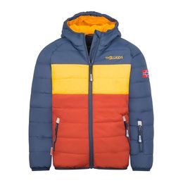Trollkids Ski-/ Snowboardjacke "Hafjell XT" in Blau/ Rot/ Gelb - 64% | Gr&ouml;&szlig;e 98 | Kinder-outdoor-jacken