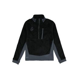 Ternua Fleecepullover in Schwarz/ Anthrazit - 70% | Gr&ouml;&szlig;e XXL | Kids-fleecejacken-fleecepullover