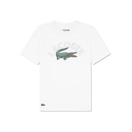 Lacoste Kids Shirt in Wei&szlig; - 40% | Gr&ouml;&szlig;e 116 | Kinder-oberteile