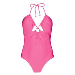 Barts Badeanzug "Isla V-Neck" in Pink - 78% | Gr&ouml;&szlig;e 38 | Damen-bademode