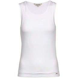 Herrlicher Top "Camila" in Wei&szlig; - 58% | Gr&ouml;&szlig;e M | Damen-tops