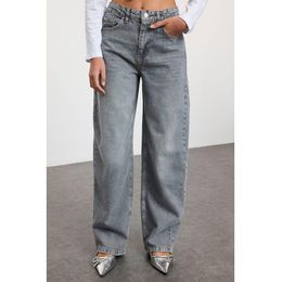 Trendyol Jeans - Baggy fit - in Blau - 70% | Gr&ouml;&szlig;e 34 | Damenjeans