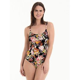 Anita Badeanzug in Schwarz/ Bunt - 81% | Gr&ouml;&szlig;e 36E-Cup | Damen-bademode