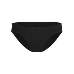 Hunkem&ouml;ller Hunkem&ouml;ller Bikini-Hose "Scallop" in Schwarz - 42% | Gr&ouml;&szlig;e M | Damen-bademode
