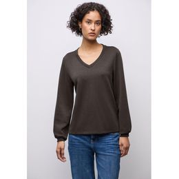 Street One Longsleeve in Braun - 60% | Gr&ouml;&szlig;e 38 | Damen-tops
