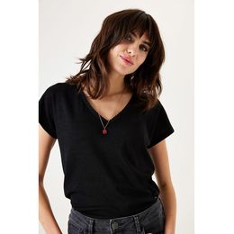 Garcia Shirt in Schwarz - 16% | Gr&ouml;&szlig;e M | Damen-tops
