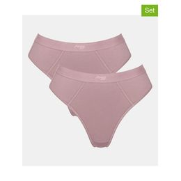 Sloggi 2er-Set: Strings "Ever Ease" in Mauve - 26% | Gr&ouml;&szlig;e L | Damen-unterteile