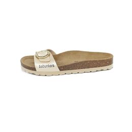 BABUNKERS Family Pantoletten in Gold - 49% | Gr&ouml;&szlig;e 38 | Damen-pantoletten