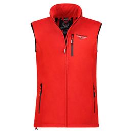Geographical Norway Softshellweste "Vacer" in Rot - 81% | Gr&ouml;&szlig;e S | Damen-outdoorjacken