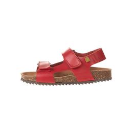 El Naturalista Leder-Sandalen in Rot - 44% | Gr&ouml;&szlig;e 27 | Kindersandalen