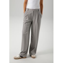 Aniston Hose in Hellgrau - 56% | Gr&ouml;&szlig;e 46 | Damenhosen