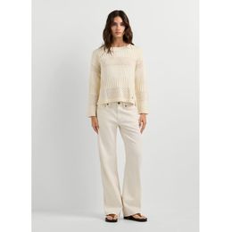 Pepe Jeans Pullover "Alaya" in Creme - 44% | Gr&ouml;&szlig;e L | Damen-pullover-cardigans