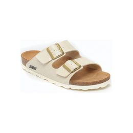 Sunbay Pantoletten "Trefle" in Gold - 61% | Gr&ouml;&szlig;e 36 | Damen-pantoletten