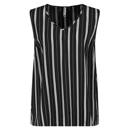 Sublevel Blusentop in Schwarz/ Wei&szlig; - 16% | Gr&ouml;&szlig;e L | Damen-blusen