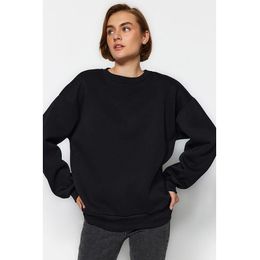 Trendyol Sweatshirt in Schwarz - 60% | Gr&ouml;&szlig;e S | Damen-sweatshirts-jacken