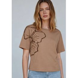 More & More More & More Shirt in Hellbraun - 40% | Gr&ouml;&szlig;e 38 | Damen-tops