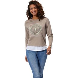 WITT WEIDEN Sweatshirt in Grau - 74% | Gr&ouml;&szlig;e 44 | Damen-sweatshirts-jacken