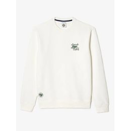 Lacoste Sweatshirt in Wei&szlig; - 49% | Gr&ouml;&szlig;e XL | Damen-sweatshirts-jacken
