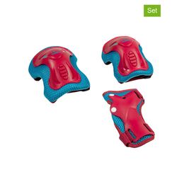 Hudora 6tlg. Protektoren-Set "Kids" in Pink - 13% | Gr&ouml;&szlig;e S | Kinder-austruestung-accessoires