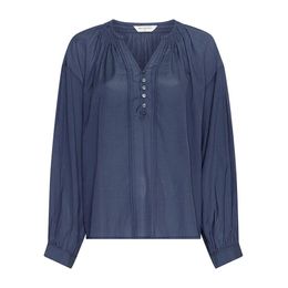 MOSS COPENHAGEN Bluse "Gabrielle" in Dunkelblau - 38% | Gr&ouml;&szlig;e M/L | Damen-blusen