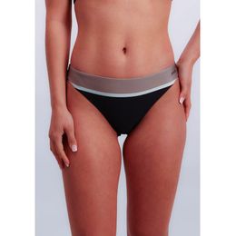 Joop! Bodywear Bikini-Hose in Beige/ Wei&szlig;/ Schwarz - 55% | Gr&ouml;&szlig;e 38 | Damen-bademode