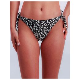 Joop! Bodywear Bikini-Hose in Schwarz/ Wei&szlig; - 75% | Gr&ouml;&szlig;e 44 | Damen-bademode