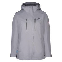 Westfjord 3in1-Funktionsjacke "Hverfjall" in Grau - 75% | Gr&ouml;&szlig;e S | Damen-outdoorjacken