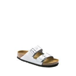 Birkenstock Pantoletten "Arizona" in Silber - Weite S - 5% | Gr&ouml;&szlig;e 39 | Damen-pantoletten