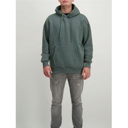 Cars Jeans Hoodie "Fergal" in Dunkelgr&uuml;n - 60% | Gr&ouml;&szlig;e L | Herren-sweatshirts-jacken