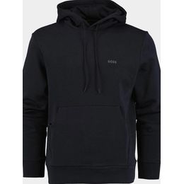 HUGO BOSS Fashion Hoodie in Dunkelblau - 35% | Gr&ouml;&szlig;e L | Herren-sweatshirts-jacken