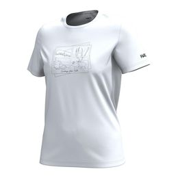 HALTI Shirt "Matka II" in Wei&szlig; - 52% | Gr&ouml;&szlig;e 42 | Damen-tops