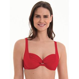 Anita Bikini-Oberteil in Rot - 78% | Gr&ouml;&szlig;e 40F-Cup | Damen-bademode