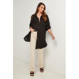 Fleur de Lin Tunika in Schwarz - 63% | Gr&ouml;&szlig;e M | Damen-blusen