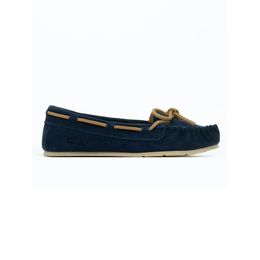 Clarks Leder-Mokassins in Dunkelblau - 35% | Gr&ouml;&szlig;e 40 | Damen-schuhe-halbschuhe