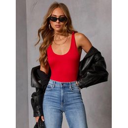 Milan Kiss Top in Rot - 60% | Gr&ouml;&szlig;e L | Damen-tops