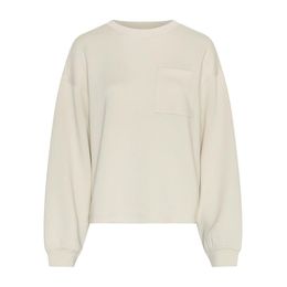 MOSS COPENHAGEN Sweasthirt "Illiana" in Creme - 39% | Gr&ouml;&szlig;e M/L | Damen-sweatshirts-jacken