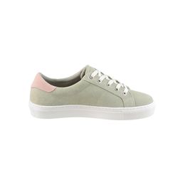 Heine Leder-Sneakers in Rosa/ Mint in T&uuml;rkis/ Rosa - 76% | Gr&ouml;&szlig;e 41 | Damen-sneakers