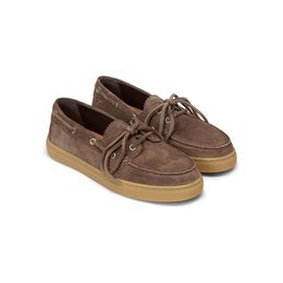 Marc O'Polo Marc O ́Polo Leder-Schn&uuml;rschuhe in Braun - 34% | Gr&ouml;&szlig;e 39 | Damen-schnuerschuhe