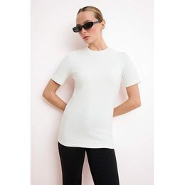 Trendyol Shirt in Creme - 64% | Gr&ouml;&szlig;e XL | Damen-tops