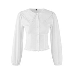 Trendyol Bluse in Wei&szlig; - 63% | Gr&ouml;&szlig;e 42 | Damen-blusen