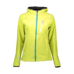 Peak Mountain Softshelljacke in Neongelb - 70% | Gr&ouml;&szlig;e S | Damen-outdoorjacken