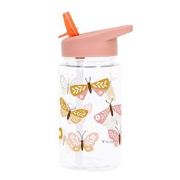 a little lovely company Trinkflasche "Butterflies" in Rosa - 450 ml - 13% | Kinder-austruestung-accessoires