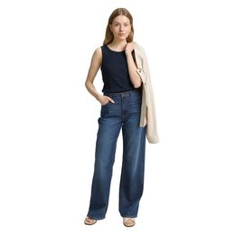 Tom Tailor Top in Dunkelblau - 45% | Gr&ouml;&szlig;e XL | Damen-tops